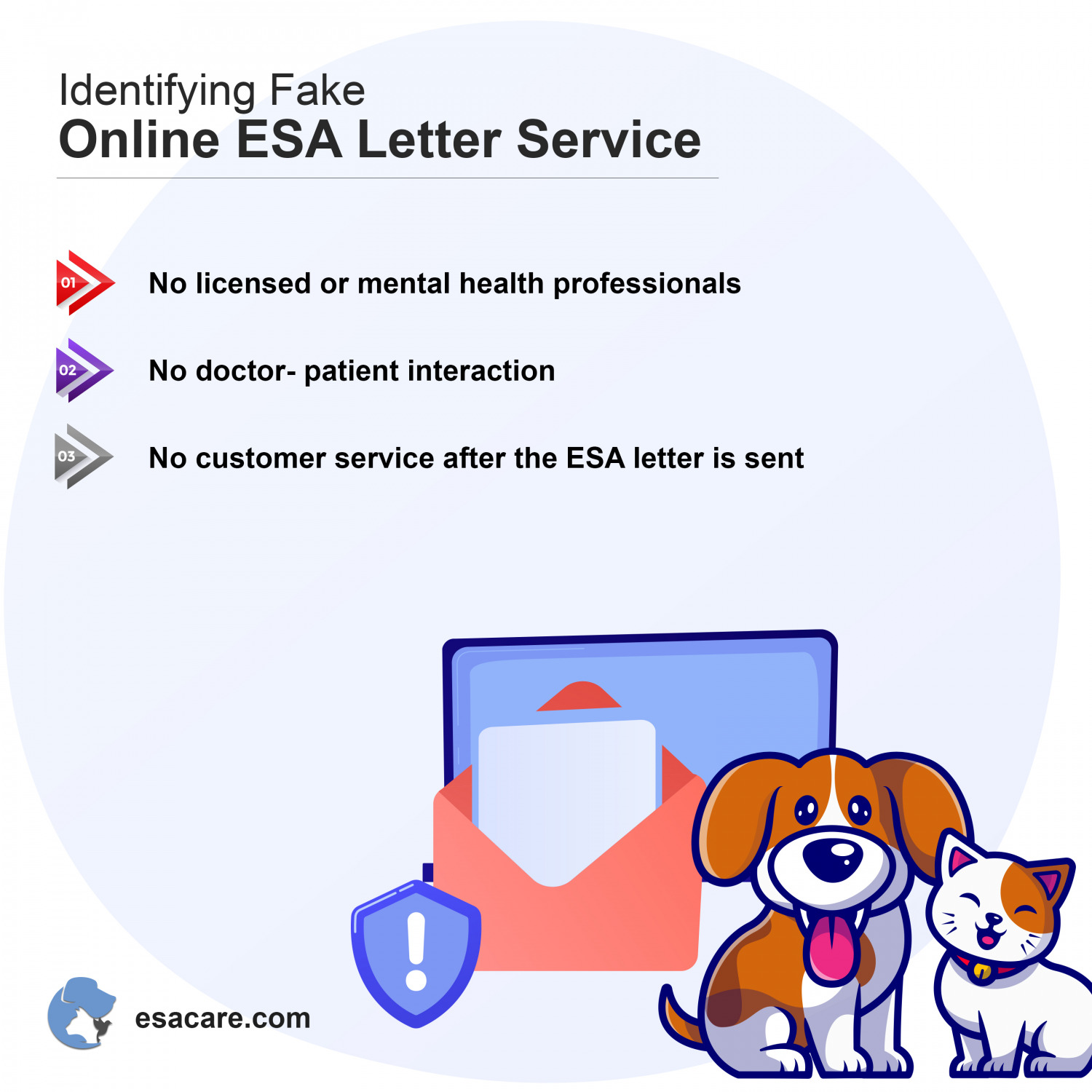 How to Tell if an ESA Service is NOT Genuine - ESA Care